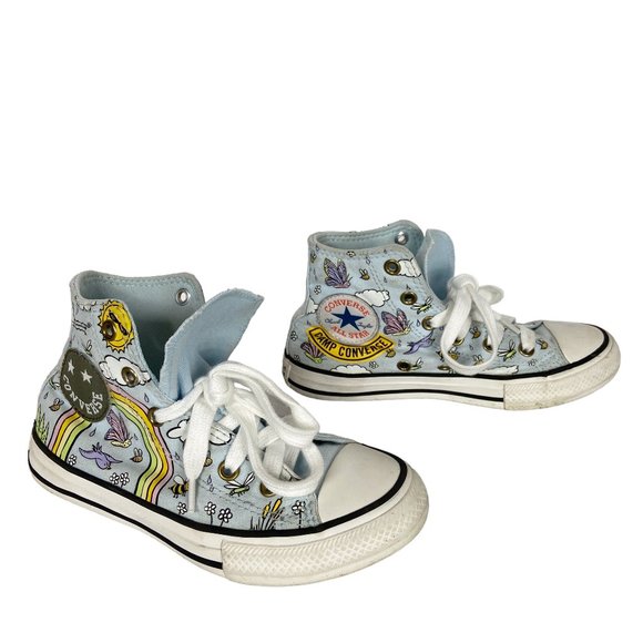 Converse | Shoes | Converse Happy Camper High Top Sneakers Chuck Taylor ...